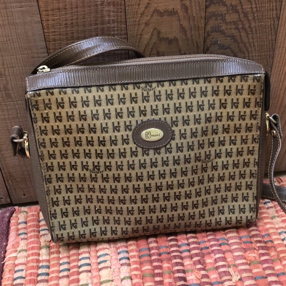 Vintage | Bags | Vtg Harpel Florence Italy Shoulder Or Crossbody Purse ...